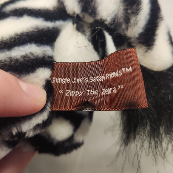 Toys | 12 Jungle Joes Safari Friends Zippy The Zebra Plush Stuffed ...